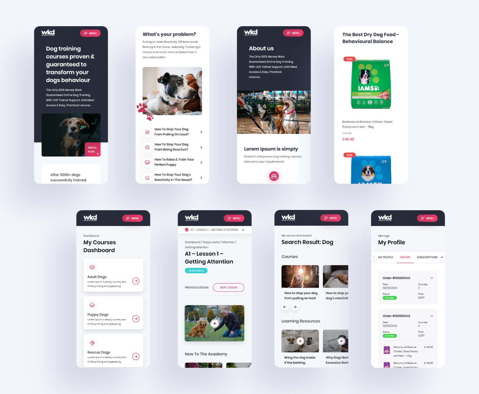 User Interface(UI) design process, before & after. | Outsourcify