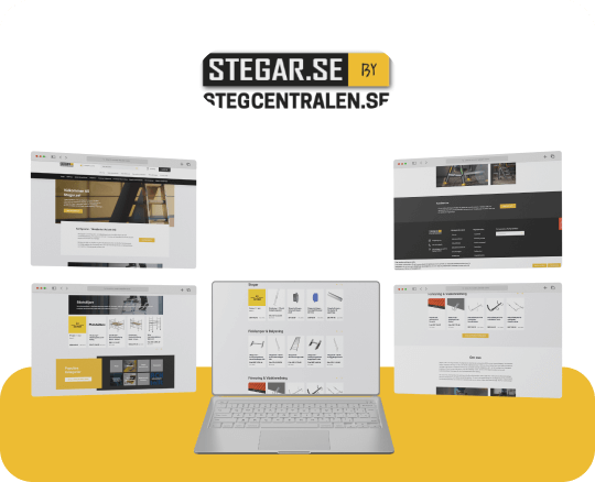 Stegar, a headless e-commerce website