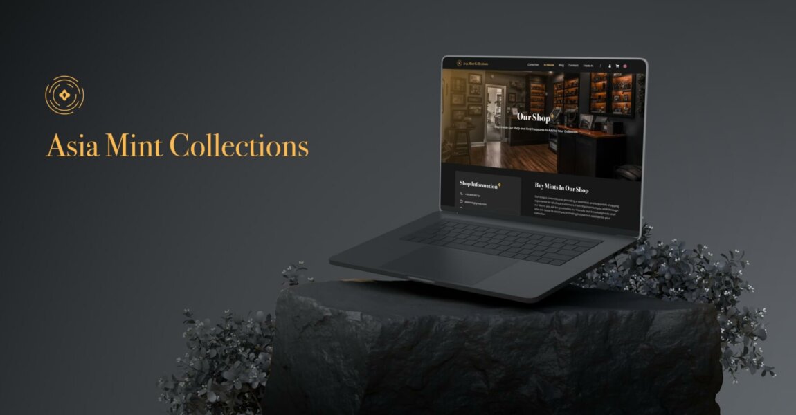 An Elegant e-Commerce Website - Asia Mint Collections
